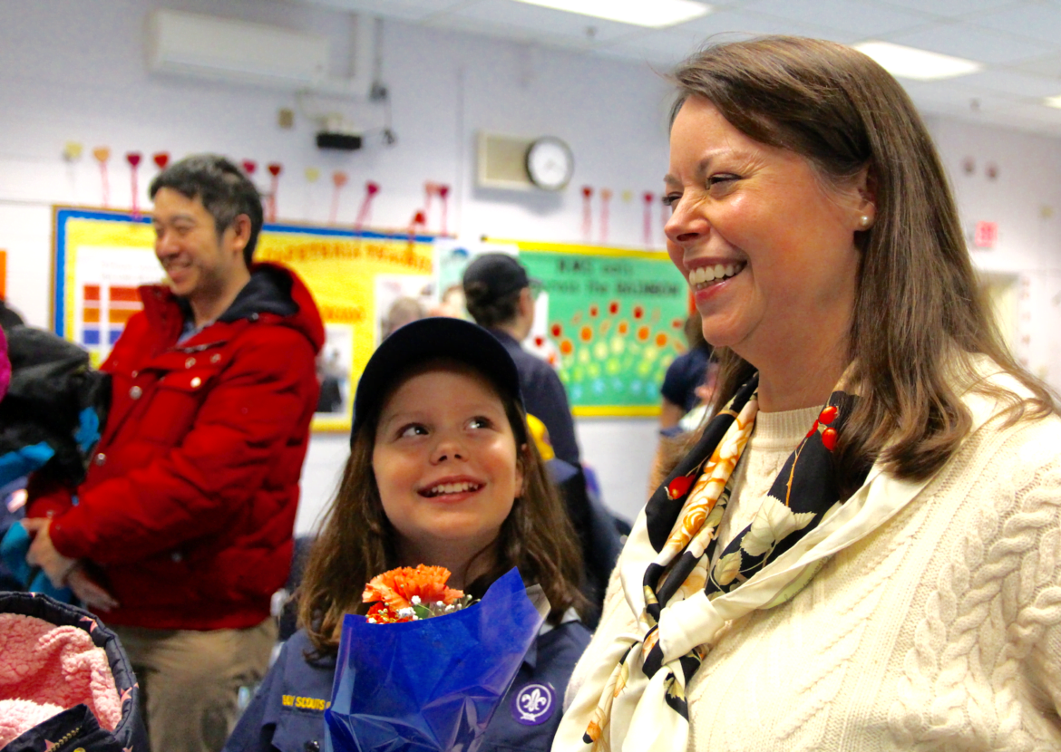 In Milestone for Boy Scouts, 9 Girls are Inducted into Cub Scouts Pack ...