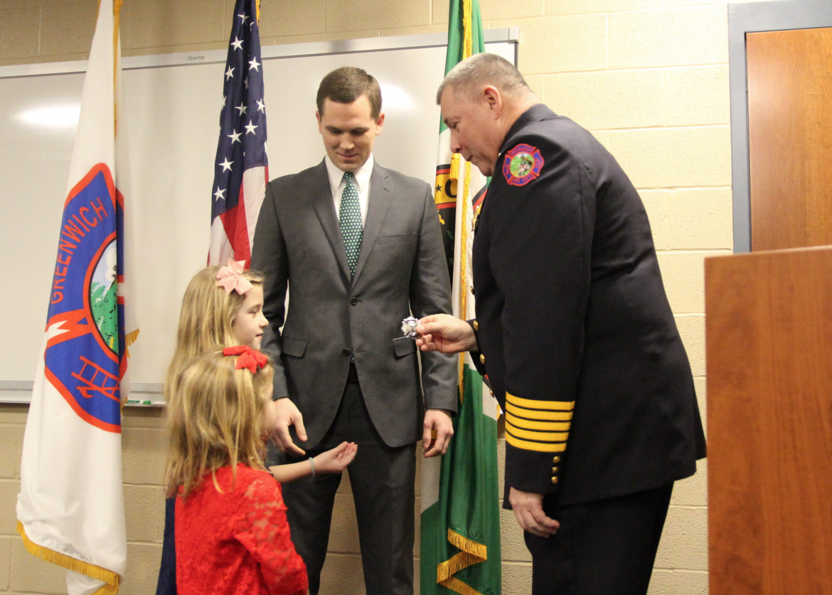 PHOTOS: Fire Department Swears in Four New Career Firefighters ...