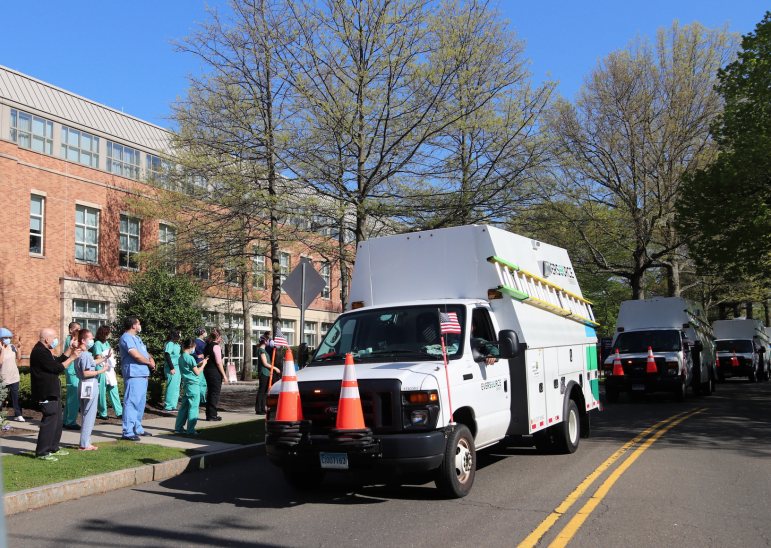 PHOTOS, VIDEO: Eversource Workers Parade Trucks in Show of Support of ...
