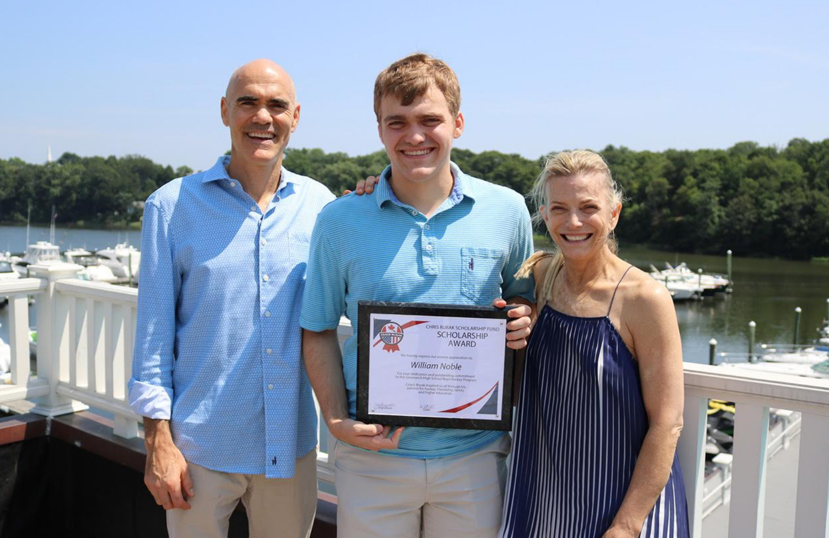 Inaugural Coach Chris Rurak Scholarship Awarded to Will Noble, GHS ...