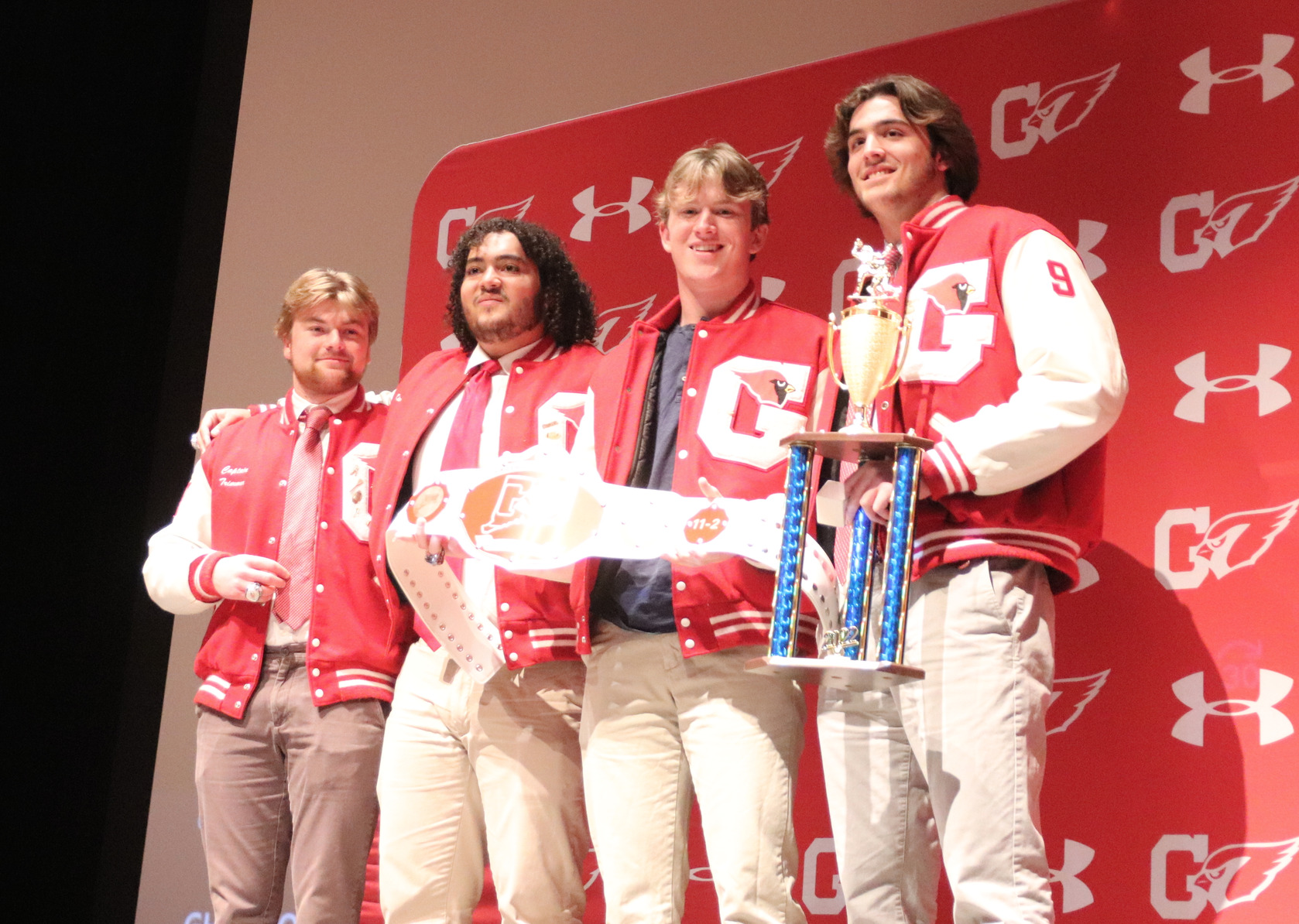 GHS Football 2022 State Champion Team Honored during Ring Ceremony that ...