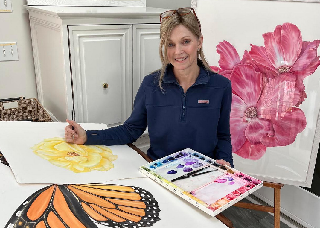 Local Artist Sandy Harris Creates First Greenwich Sustainability Award ...