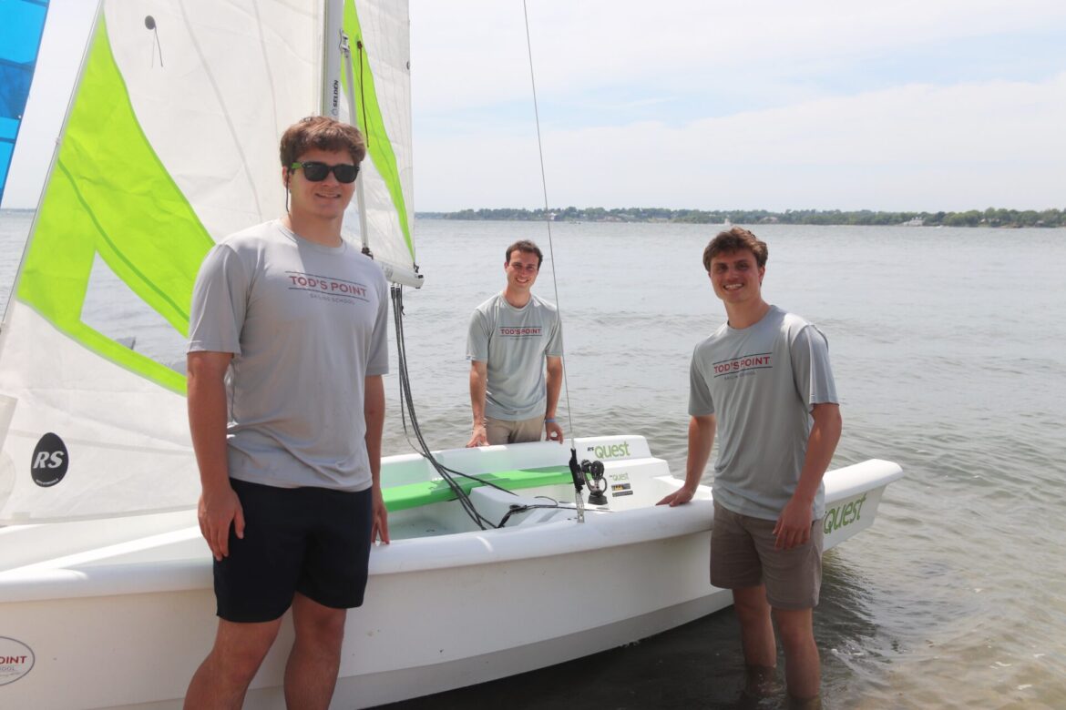 Tod’s Point Sailing School is Open for the Season with Sailboat and ...