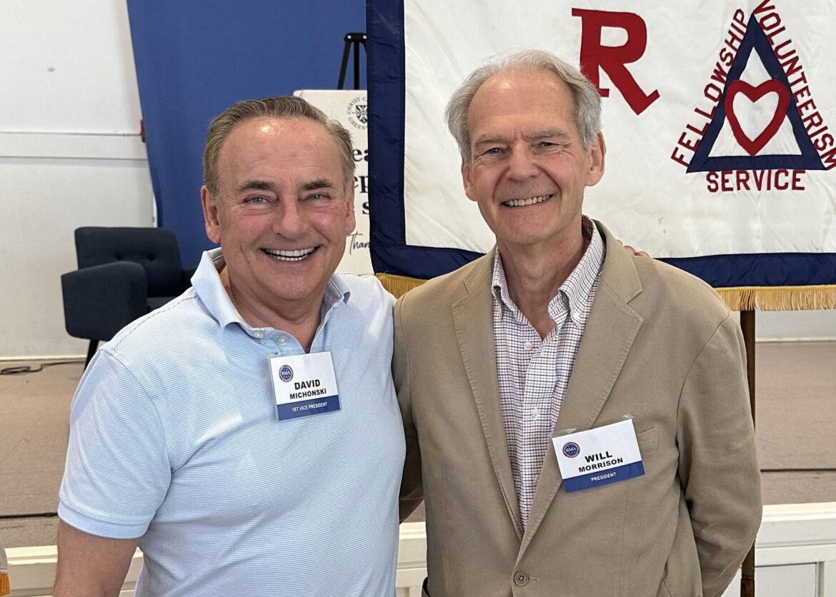 Retired Men’s Association of Greenwich Honors Outgoing President Will ...