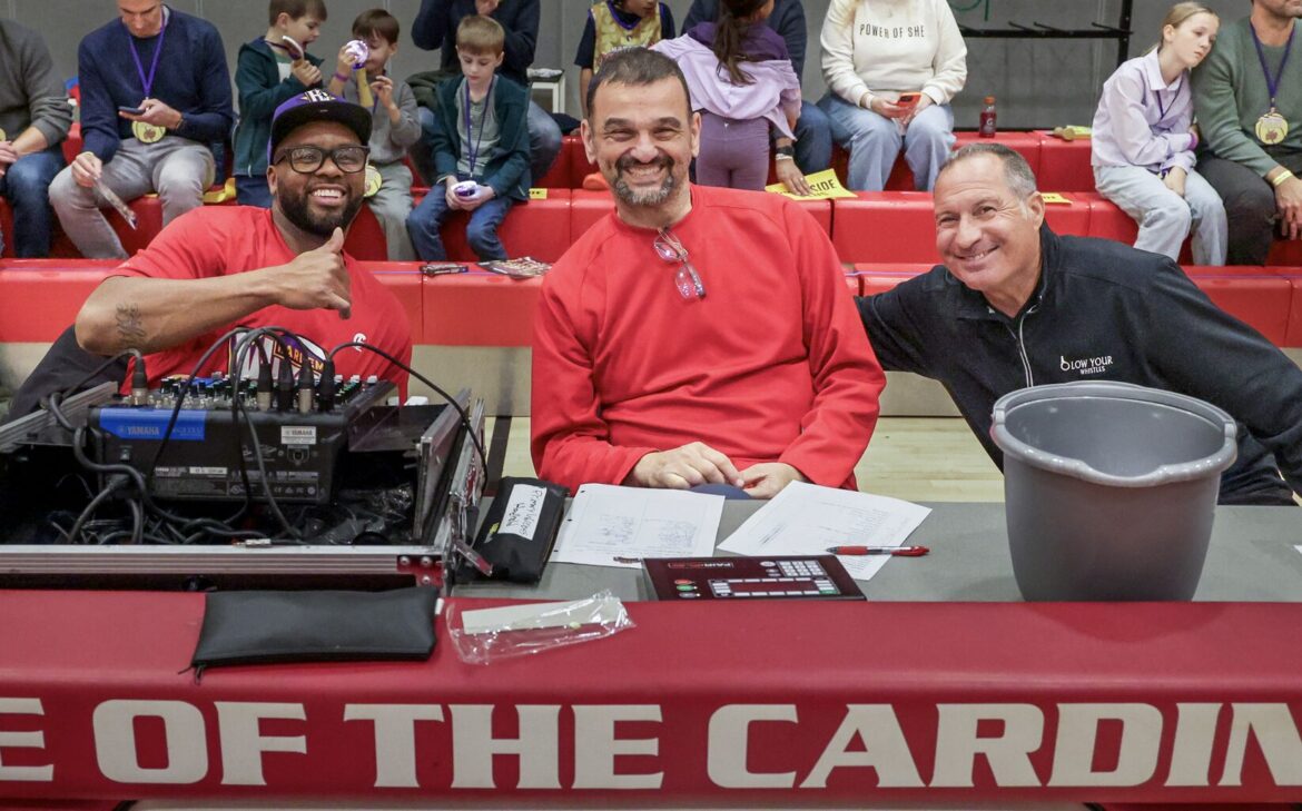Harlem Wizards Entertain Crowds at Greenwich High School in Senior ...